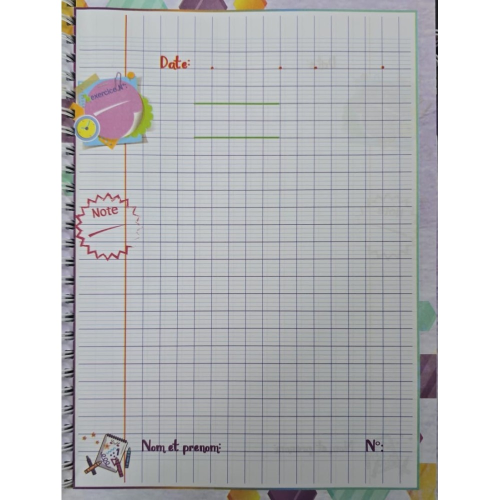 CAHIER DE ROULEMENT PETIT FORMAT